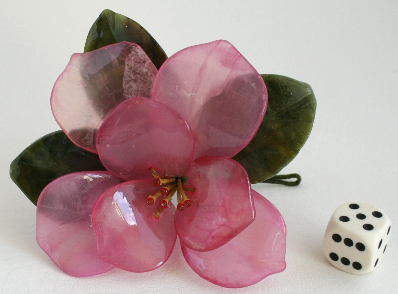 Edelstein-Blume pink